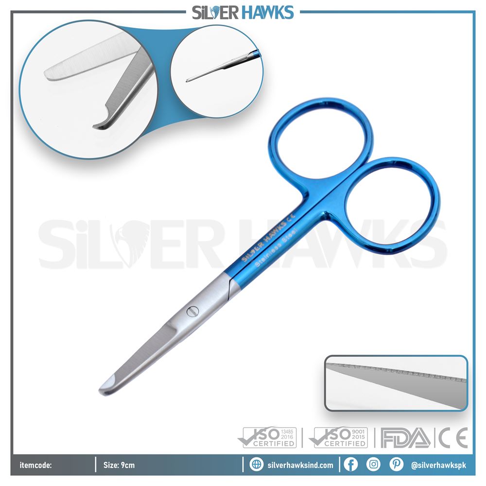 Stitch Scissor - Silver Hawks
